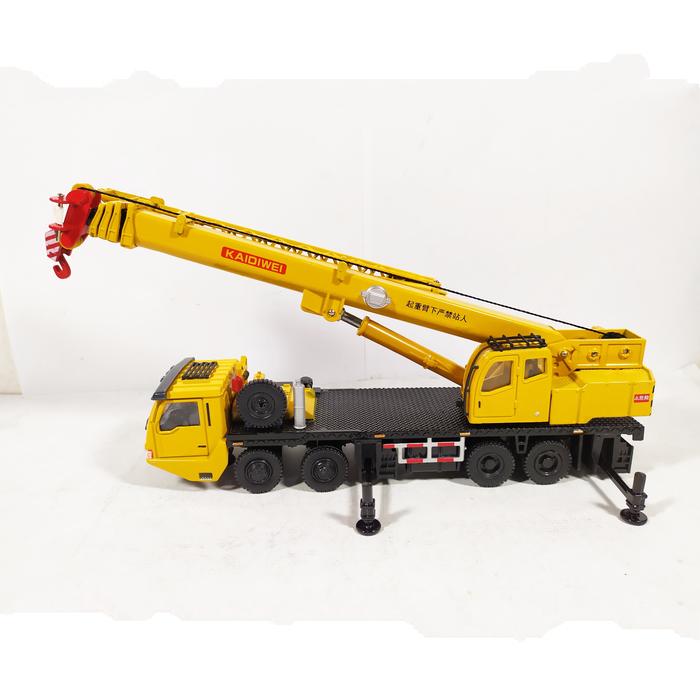 Jual Diecast Mobil Crane Truck Teleskopik KDW Miniatur Alat Berat Besi ...