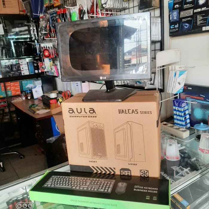 Jual paket Komputer Core i3 -Gen4 Ram 8gb Ssd 128gb Monitor 16in keyboard - Kab. Bekasi - Rimba ...