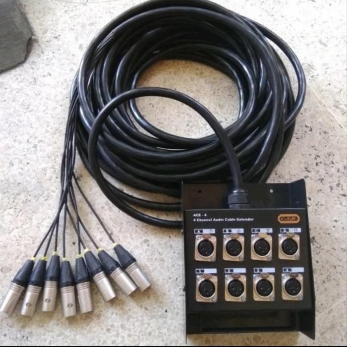 Jual Snake Cable 8 channel CANARE original Japan 10 Meter - Jakarta ...