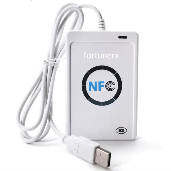 Jual Reader Writer NFC ACR 122 U Card Mifare Felica NFC Reader ACR122 ...