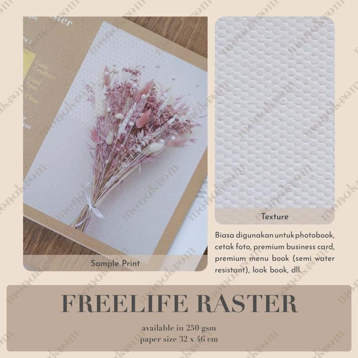 Jual Print / Cetak Freelife Raster 250 uk. A3+ - Kota Semarang ...
