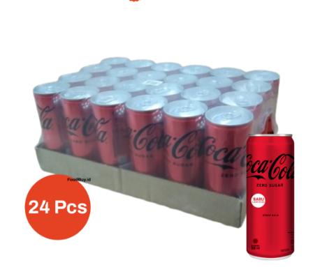 Jual ' COCA COLA ZERO SUGAR KALENG CAN 250 ML - ( HARGA 1 DUS ) ' - Kab ...