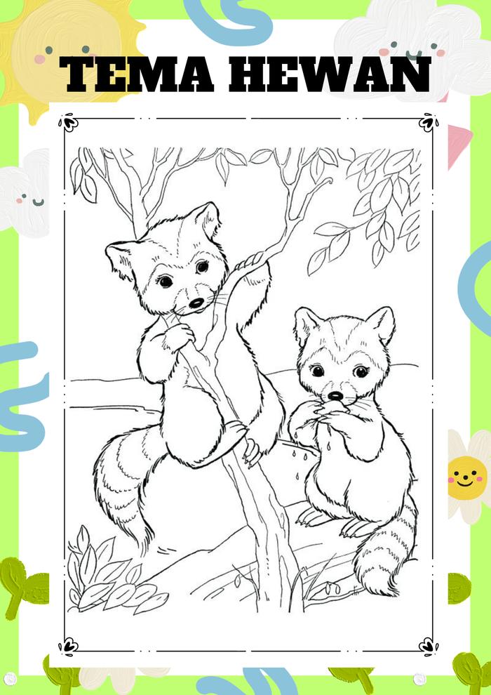 Jual KERTAS MEWARNAI HEWAN / KERTAS GAMBAR / PART 2 MEWARNAI ANAK PAUD ...