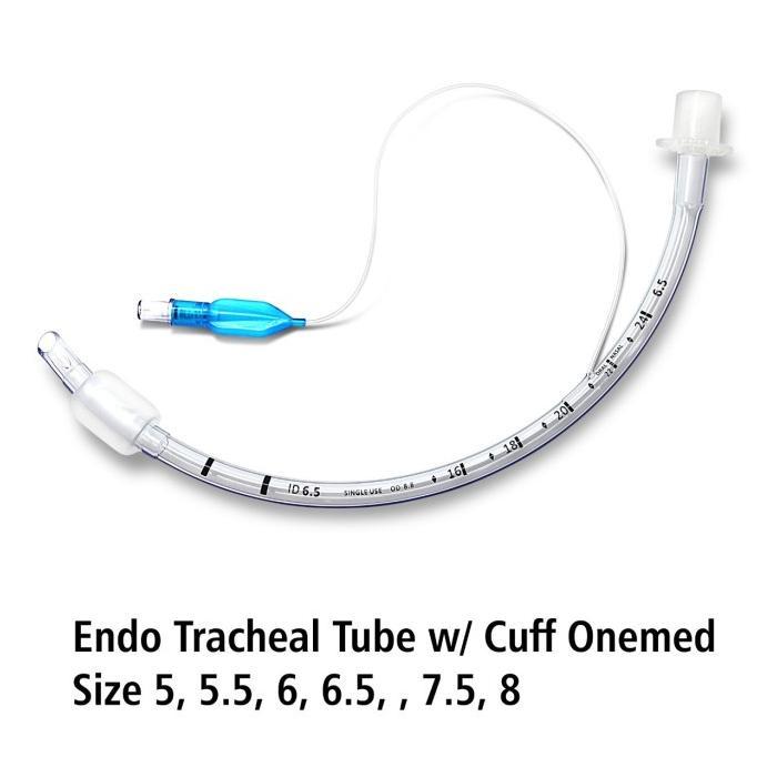 Jual Endotracheal Tube / ETT With Cuff Non Spiral OneMed Steril - 7.5 ...