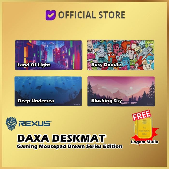 Jual Rexus Daxa Deskmat Gaming Mousepad Dream Series Edition Desk Mat ...