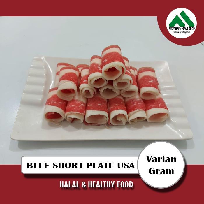 Jual Daging Sapi Slice Yoshinoya | Short Plate US | Beef Shabu & Grill ...