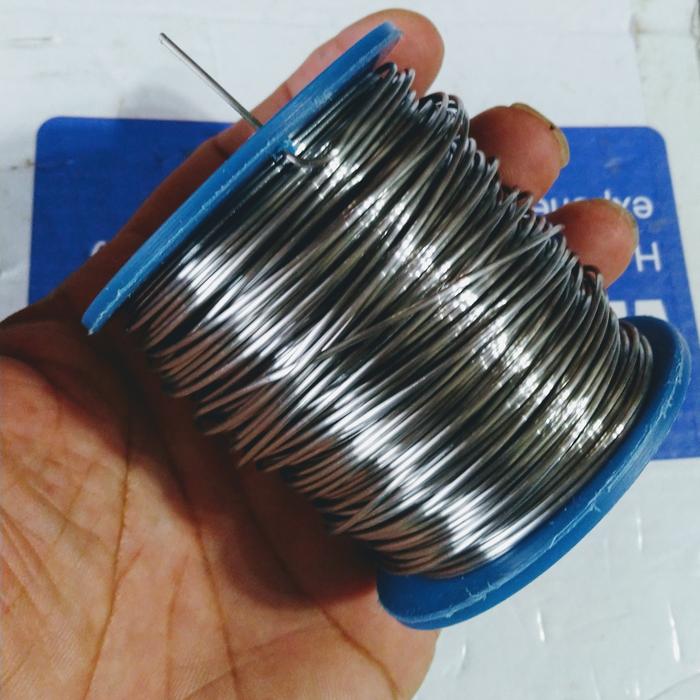 Jual kawat pemanas kawat niklin nikelin 1mm jual per roll 5 ons - Kab ...