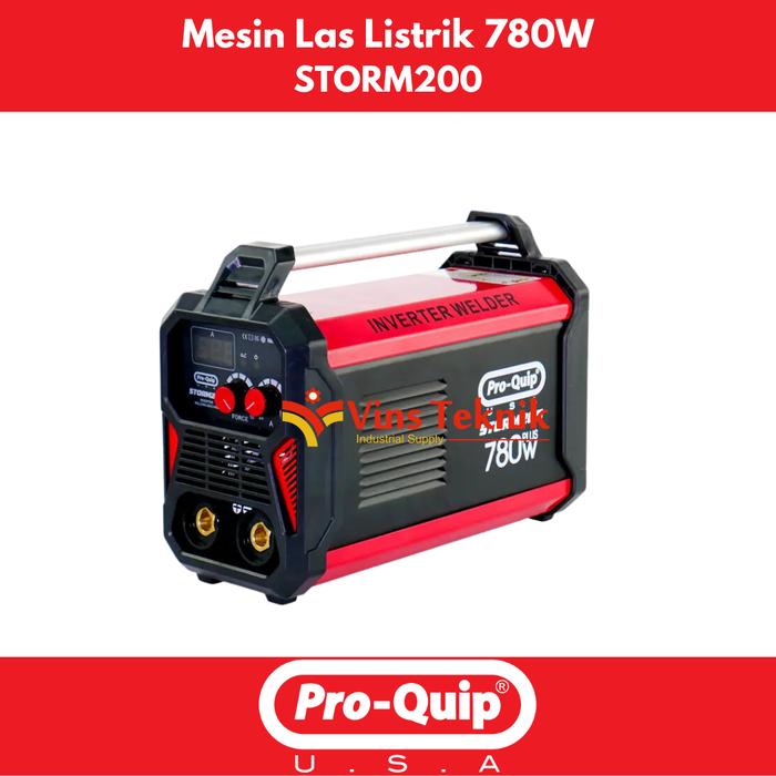 Jual Mesin Las Listrik Inverter Welding PROQUIP STORM200 STORM 200 ...