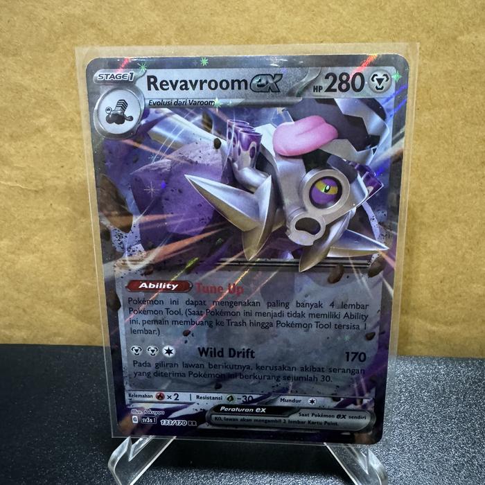 Jual Revavroom ex sv3s 133/170 Kilau Hitam Kartu Pokemon TCG Indonesia ...