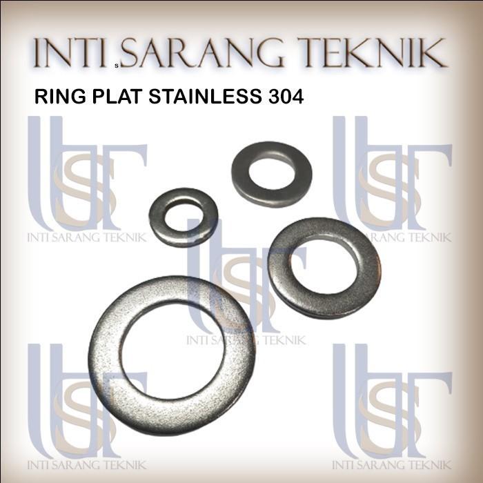 Jual RING PLAT STAINLESS M18 - SS304 - SUS304 - A2 - Jakarta Pusat ...