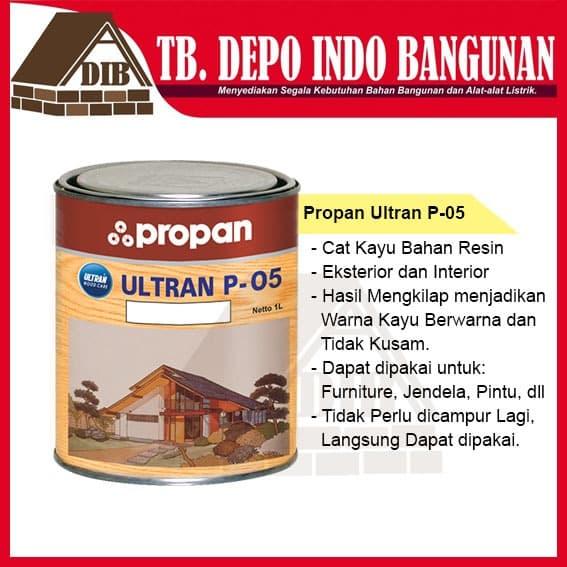Jual PROPAN ULTRAN CLEAR BENING P-05 P05 POLITUR KAYU VERNISH FURNISH ...