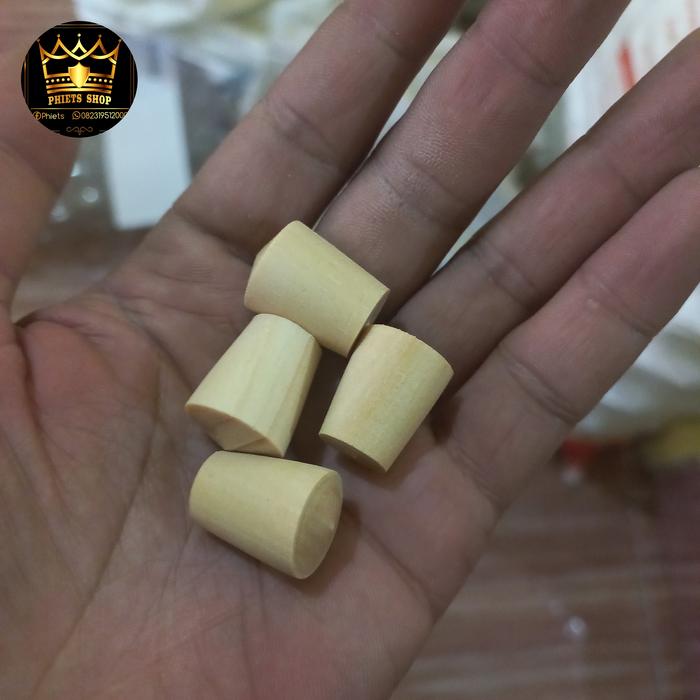 Jual tutup botol kayu ukuran kecil. 2,4,7,8,10,12,15,20,25,30,50,75ml ...