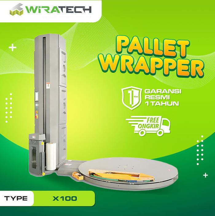 Jual Wirapax Full Automatic Pallet Wrapper X100 / Mesin Wrapping ...