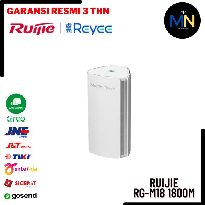 Jual Ruijie RG-M18 1800M Wi-Fi 6 Dual-band Gigabit Mesh Router ...