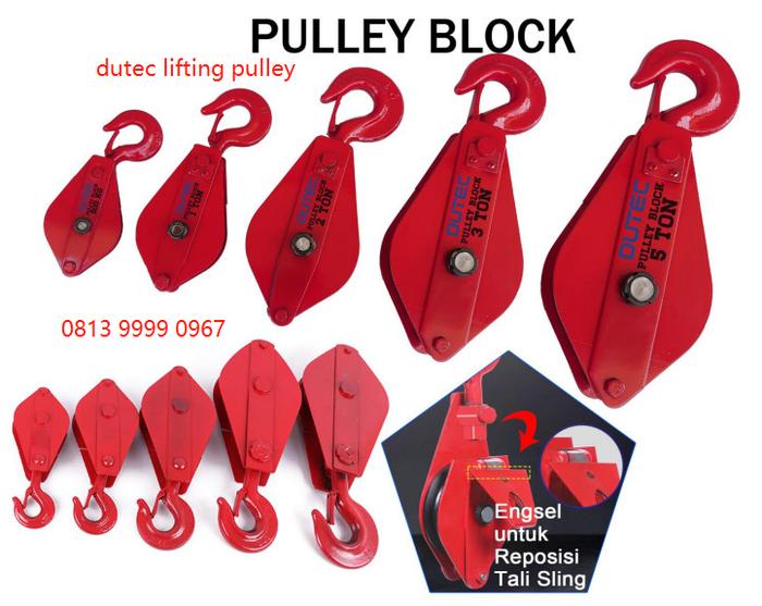 Jual Katrol Pulley / Lifting Pulley Block DUTEC 3 Ton - Kota Surabaya ...