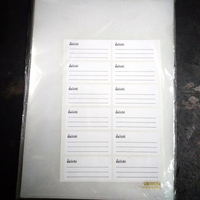 Jual Map L bening /clear Sleeve Daichi F4 9002 - Jakarta Selatan ...