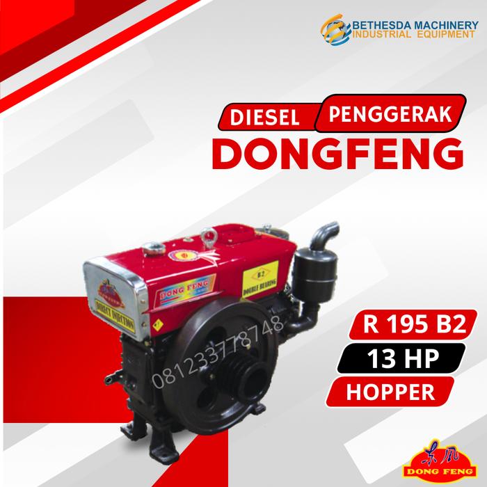 Jual Mesin Dongfeng Diesel 13 HP S 195 B2-di Engine Penggerak 13 PK - Kota Surabaya - Genset ...