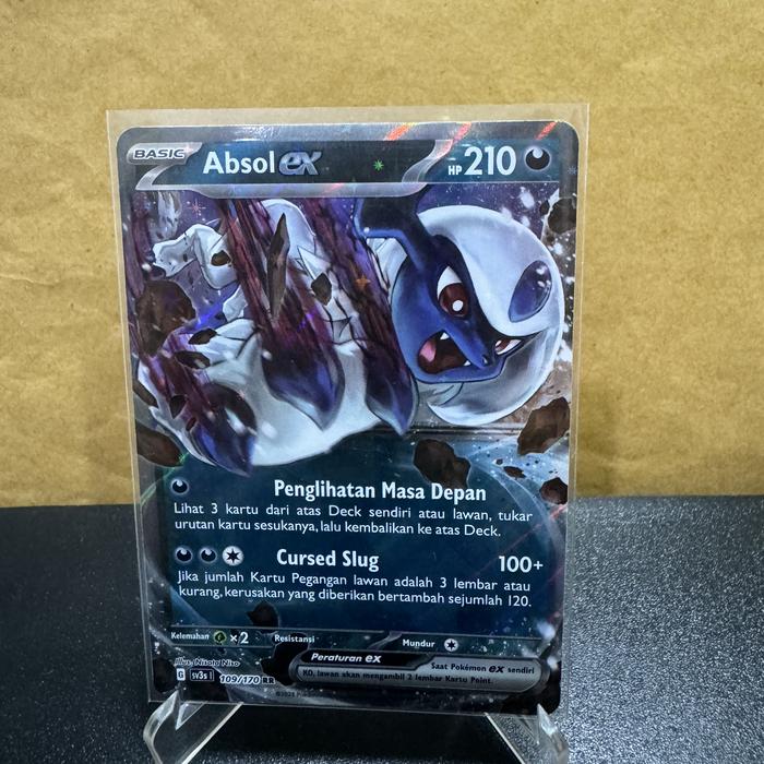 Jual Absol ex sv3s 149/170 Kilau Hitam Kartu Pokemon TCG Indonesia ...