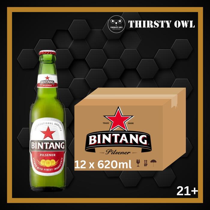 Promo Bintang Beer Pilsener Bir Bremer 620ml - Paket 1 Dus = 12 Botol Cicil 0% 3x - Jakarta ...