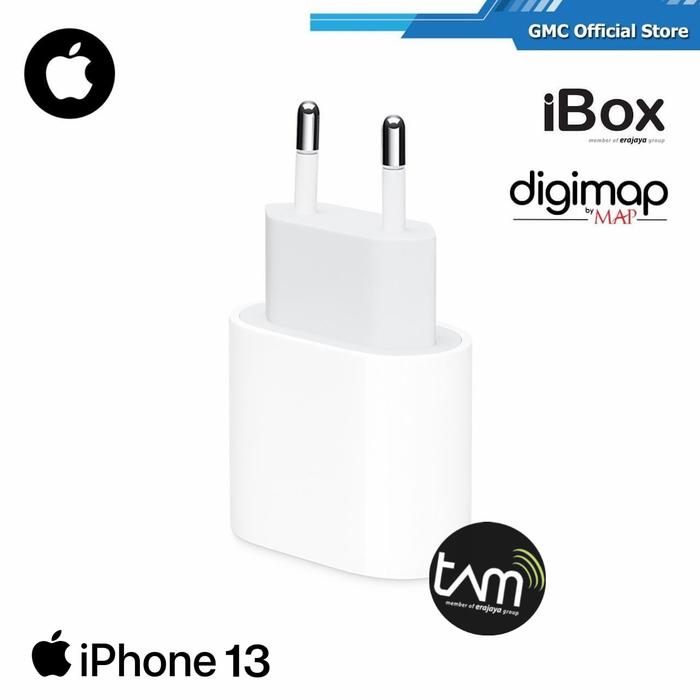 Jual [ RESMI ] Fast Charger iPhone 14 Pro Max 20W USB Type C Original ...