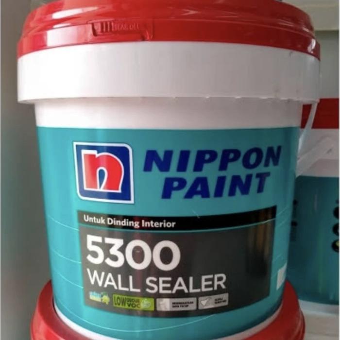 Jual Cat Dasar Nippon 5300 Vinilex Alkali Wall Sealer Pail 18 kg liter ...