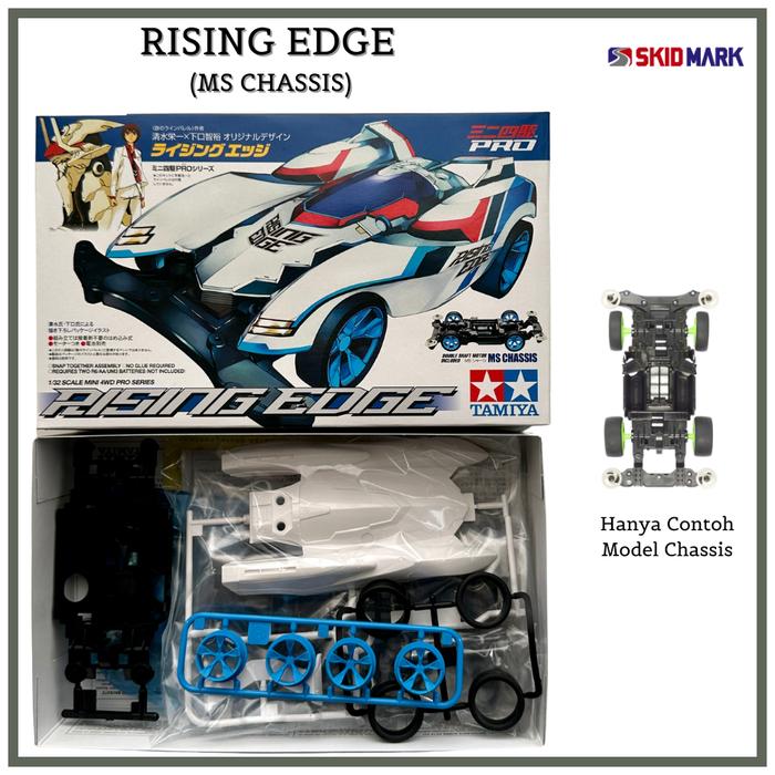 Jual Tamiya Mini 4WD - Rising Edge MS Chassis (ORIGINAL) - Jakarta ...