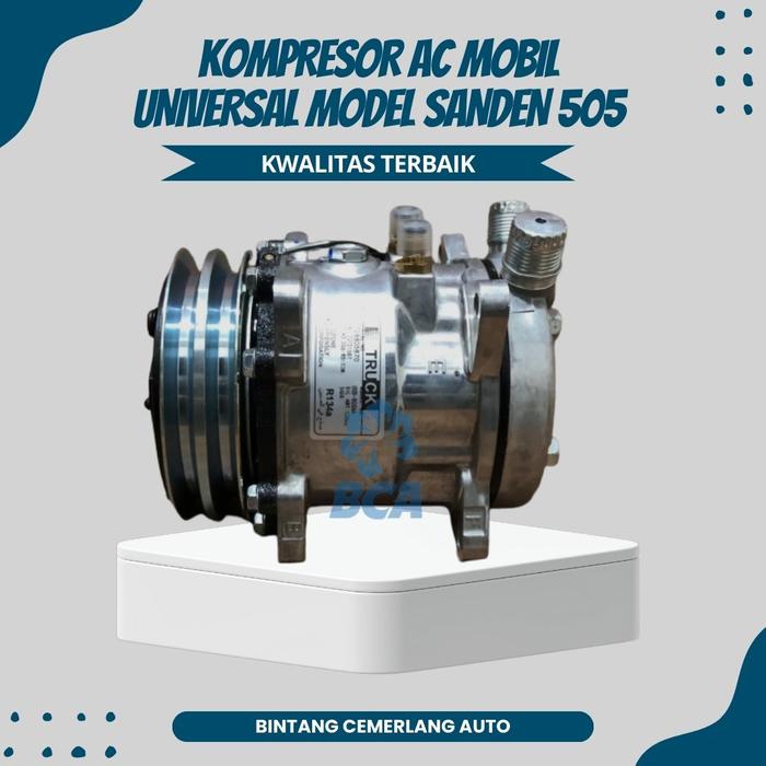 Jual COMPRESSOR KOMPRESOR AC Mobil SD505 Universal Model SANDEN 505 ...