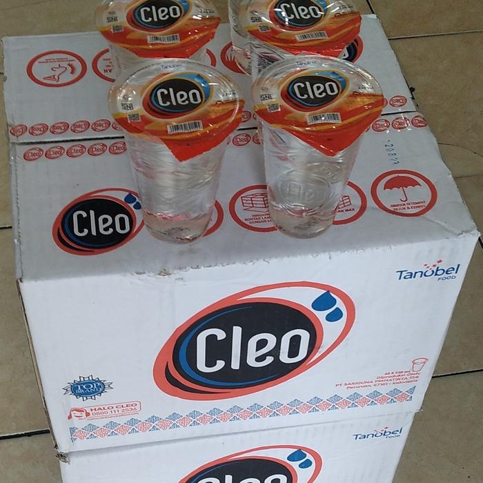 Jual Cleo Cup 220ml x 40pcs Murni Lebih Baik exp 2024 - Jakarta Barat - Kick Cleo shop | Tokopedia