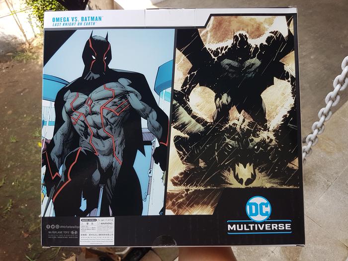 Jual DC Multiverse Omega vs Batman 2 pack Last Knight on Earth ...