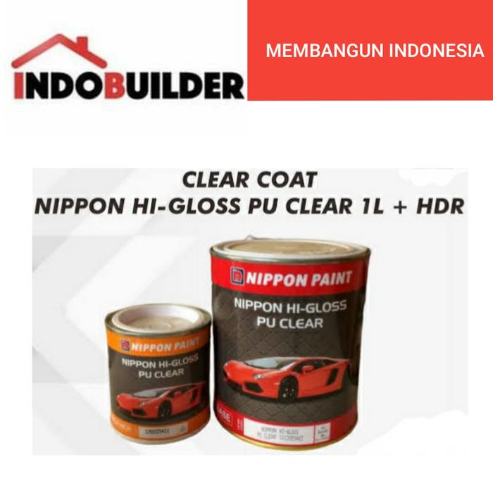 Jual NIPPON PU HI GLOSS CLEAR COAT 1 KG 2 KOMPONEN / CLEAR GLOSS PU ...