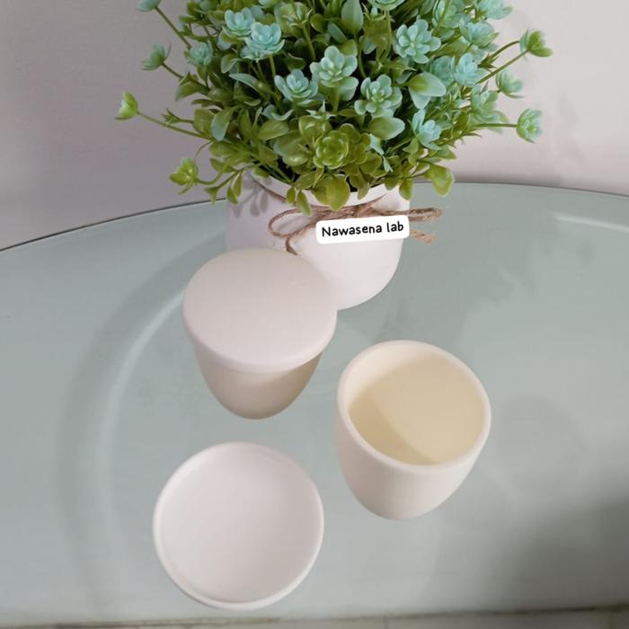 Jual Crucible Sample Preparation High Temperature 100ml ALUMINA ...