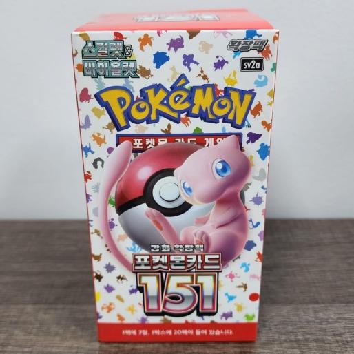 Jual Pokemon 151 Korean Booster / Pokemon TCG Korea - Booster Box ...
