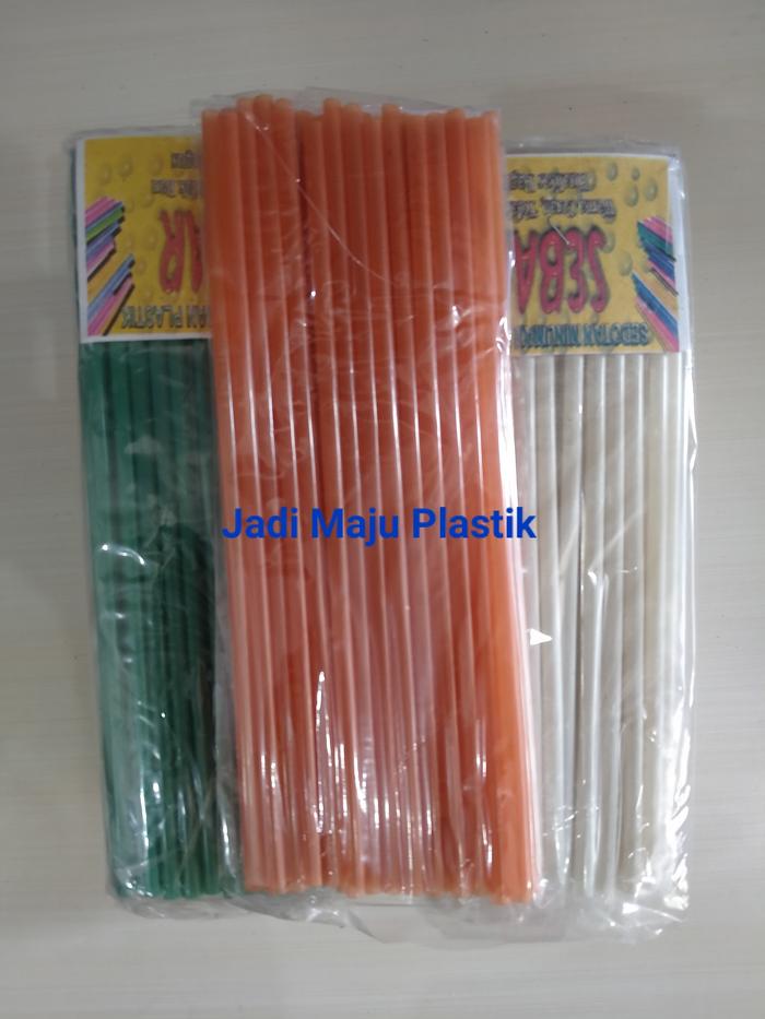 Jual SEDOTAN PLASTIK MINUMAN / PIPET LURUS WARNA MURAH HIGEINIS - Kota ...