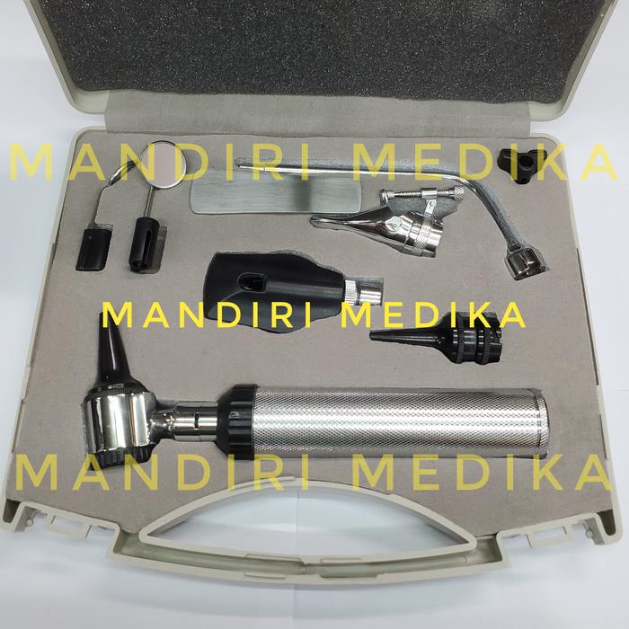 Jual Diagnostic Set LED Otoscope + Opthalmoscope Diagnostik THT ...