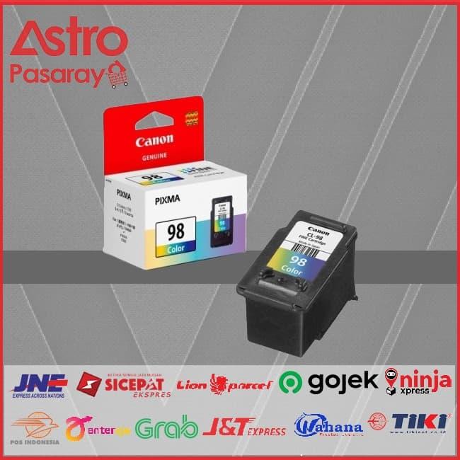 Jual Tinta Cannon Pixma 98 / Cartridge Cannon Pixma 98 100% Original ...