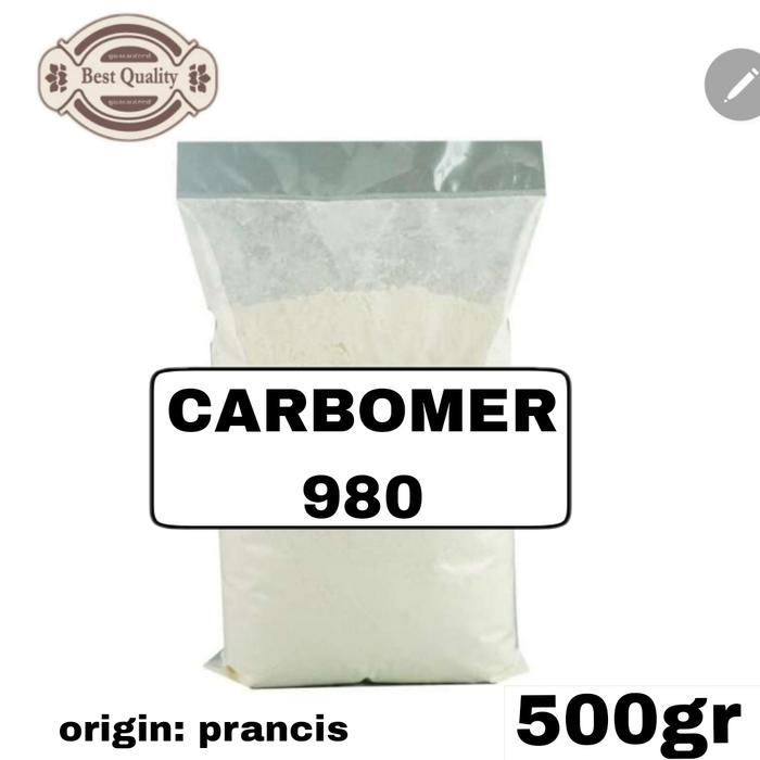 Jual Carbomer 980/Carbopol /Bahan Kosmetik/pengental/pembentuk gel ...