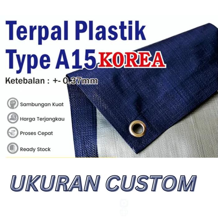 Jual Terpal Plastik A15 Ukuran Custom /m2 - Terpal Plastik A15 bahan ...