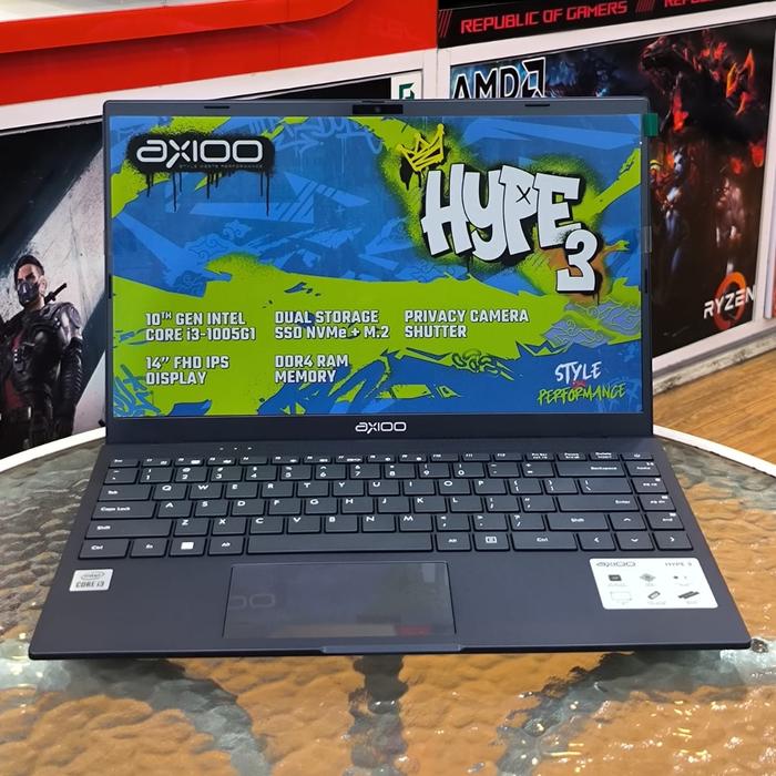 Jual AXIOO HYPE 3 10 TH GEN INTEL COTE I3-1005G1 DUAL STORAGE SSD 256 ...