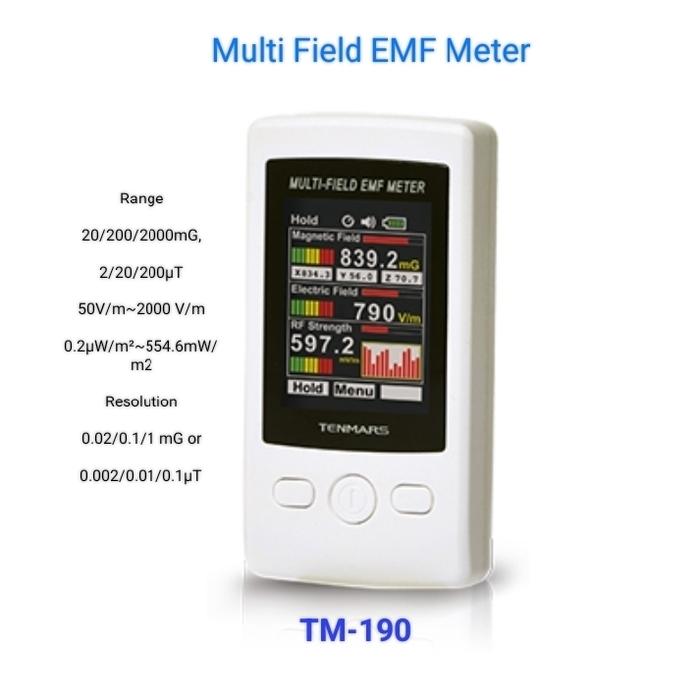 Jual Multi-Field EMF Meter TM-190 Tenmars Gauss /Tesla Meter - Jakarta ...