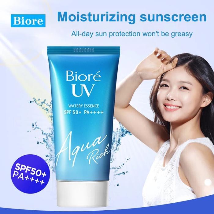 Jual Biore Uv Aqua Rich Watery Essence Spf 50+ Pa++++ Fullsize 50ml Di ...