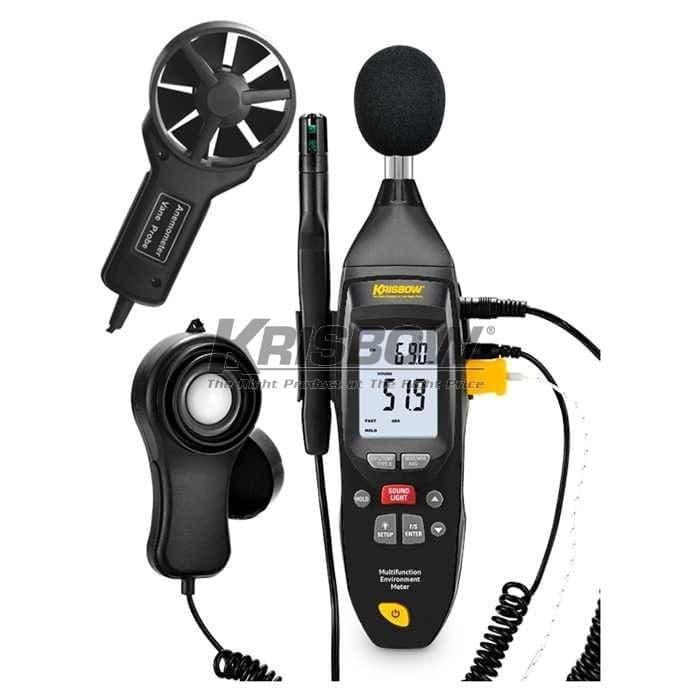 Jual Krisbow ENVIRONMENT METER 5 IN 1 PRO Digital Sound Level Meter ...