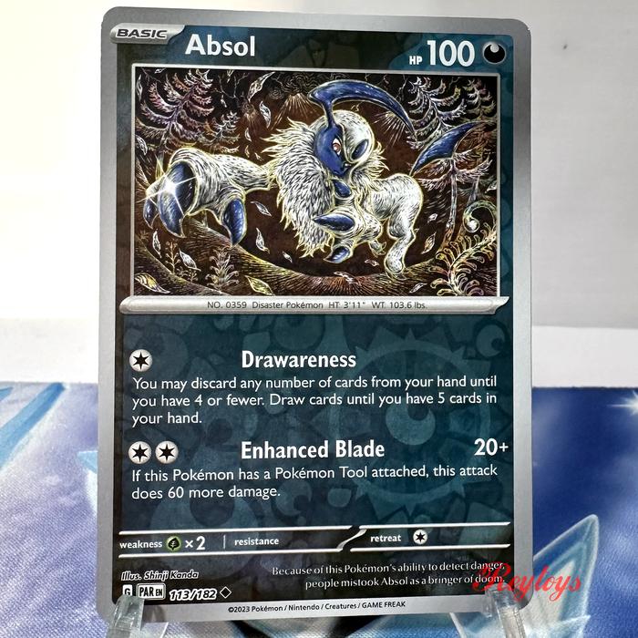 Jual Pokemon TCG Paradox Rift PARen - Darkness Pokemon Reverse Holo ...