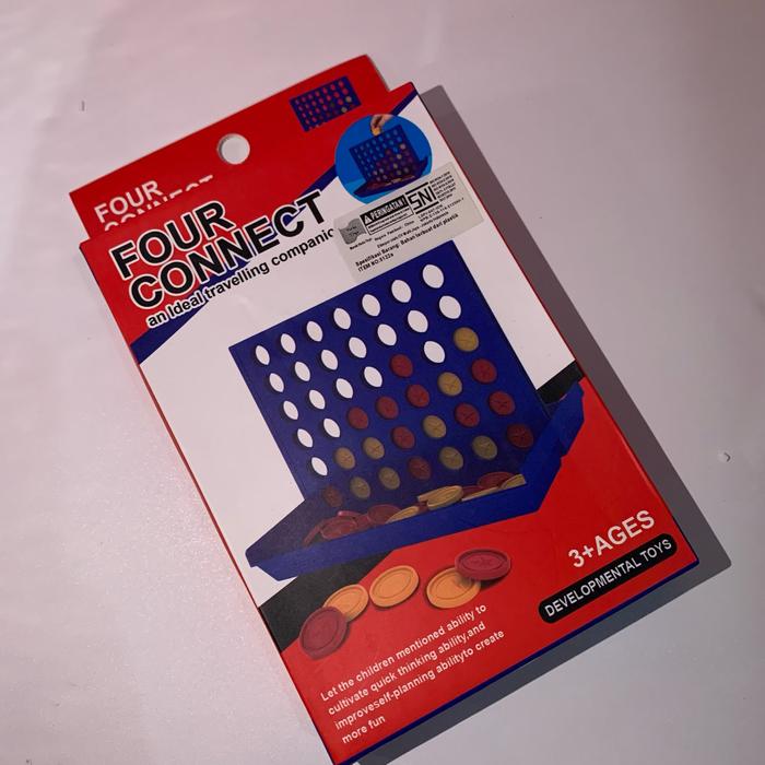 Jual BINGO 4 IN THE ROW matching family board games permainan keluarga ...