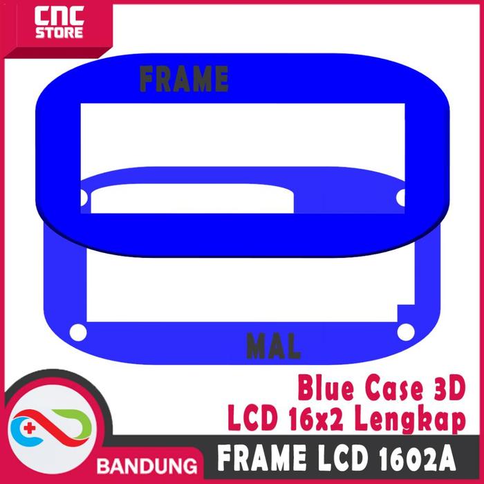 Jual Case Lcd 16X2 Frame Lcd 16X2 3D Casing Lcd 16O2 1602A Pla+ Solid ...