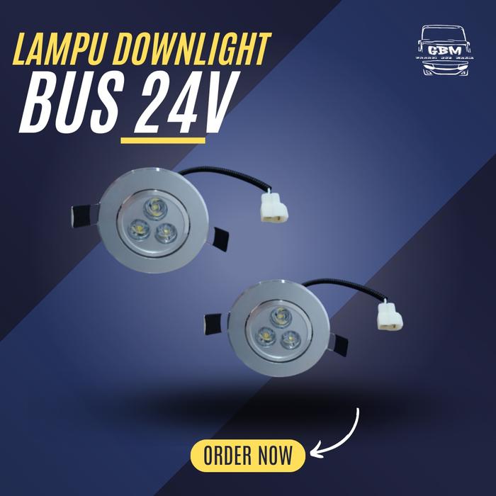Jual LAMPU DOWNLIGHT BUS 24V - Kab. Tangerang - GarasiBisMania | Tokopedia