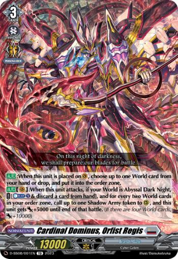 Jual D-SS08/001EN Cardinal Dominus, Orfist Regis | TD | VGD English - Jakarta Barat - Carttu ...