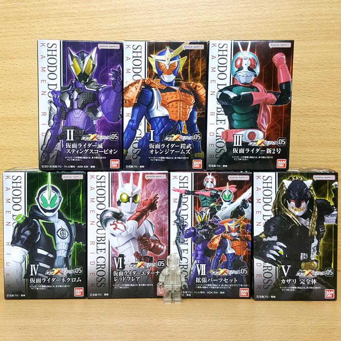 Promo SHODO-XX Kamen Rider 05 [7/SET] Gaim Orange Arms Horobi Sting ...
