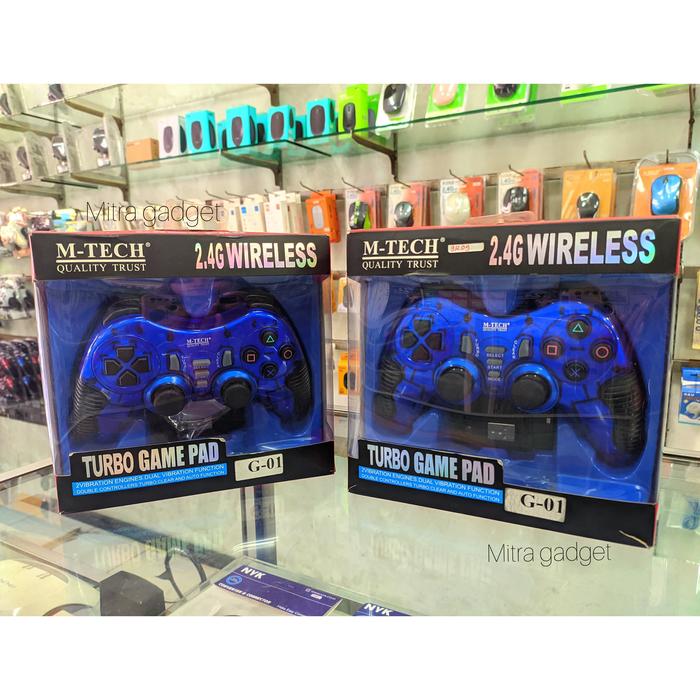 Jual Gamepad Single Wireless Turbo M-Tech 3 in 1 Joystik Controller ...