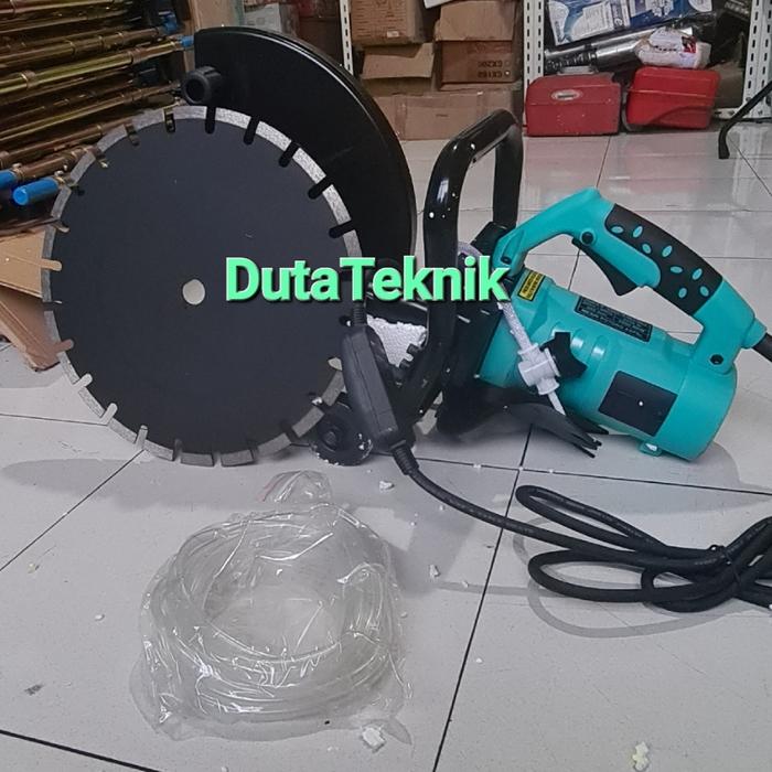 Jual Mesin alat potong aspal beton mata 14 inch listrik concrete cutter ...