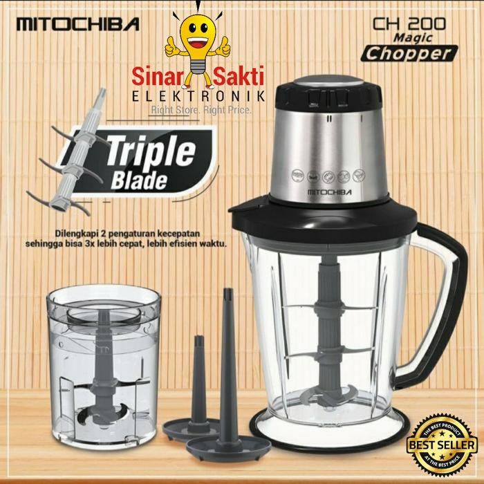 Jual Chopper Mitochiba CH 200 - Food Chopper Mito Pencacah Makanan ...